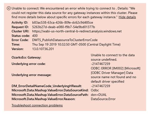 Solved Cant Connect Odbc Datasource To Gateway Microsoft Fabric