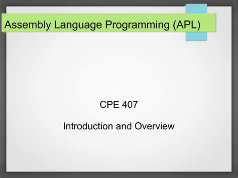 Solution Assembly Language Programming Studypool