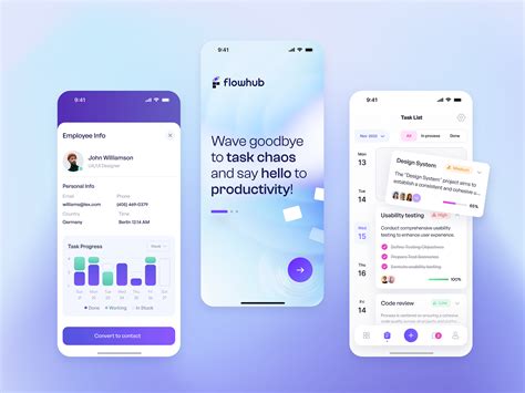 Flowhub Saas Mobile App By Arounda Product For Arounda On Dribbble