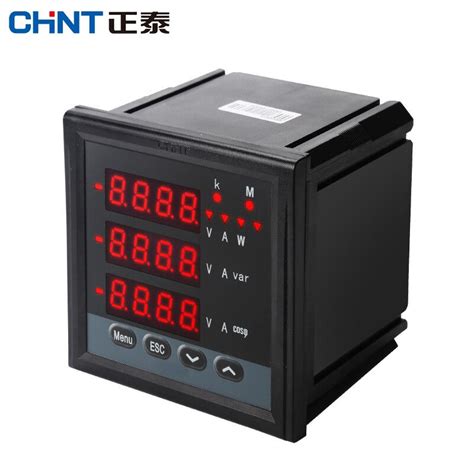 正泰chnt 三相数显多功能电表 Pd666 3s4 380v 5a 融创集采商城
