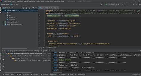 intellij idea2023中利用maven archetype quickstart模板创建项目无src文件夹及maven插件下载过慢