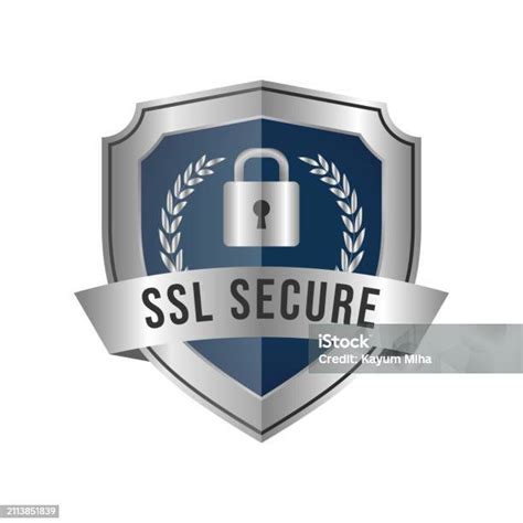 보안 Ssl 암호화 로고 보안 연결 아이콘 벡터 일러스트 Ssl 인증서 아이콘 보안 Ssl 암호화 벡터 일러스트 트러스트 배지