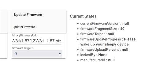 Hubitat Firmware Upgrade Please Wake Your Sleepy Device General Discussion Inovelli Community