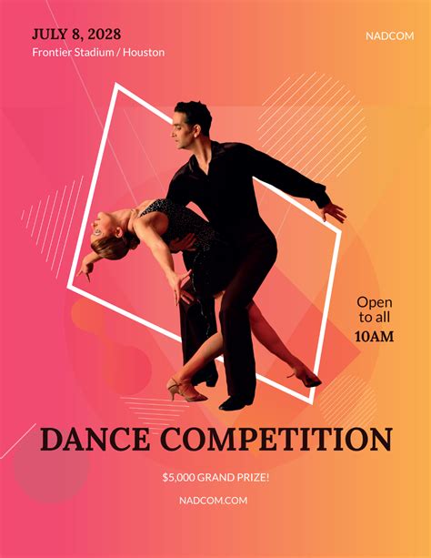 Free Dance Templates To Edit Online
