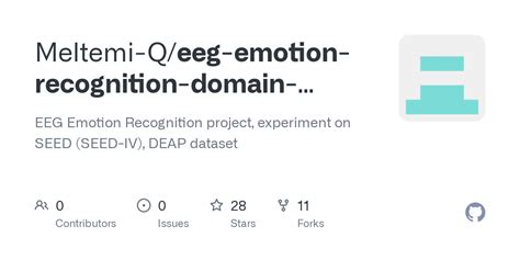 Github Meltemi Q Eeg Emotion Recognition Domain Subject Adaptation Eeg Emotion Recognition