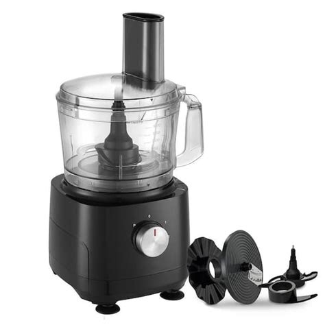 Svopes Food Processor 9 Cup 2 Spfeed Black Food Processor Chopping
