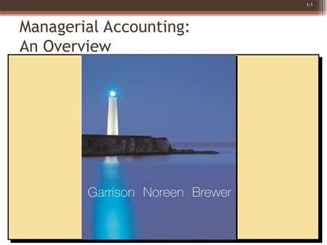 Introduction To Managerial Accountingppt