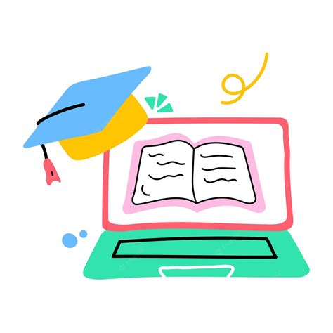 Premium Vector Hand Drawn Sticker Of Notebook