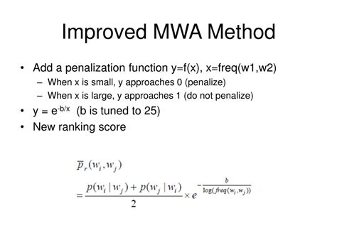 Ppt Collocation Extraction Using Monolingual Word Alignment Method Powerpoint Presentation