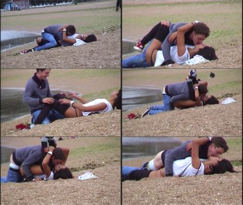 Voyeur Interrupts Sex By The Lake VoyeurPapa