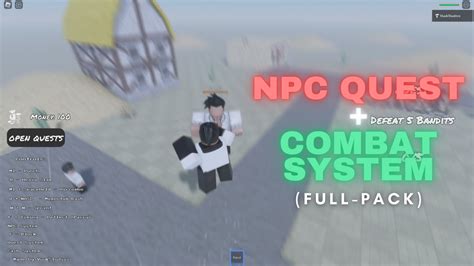 Npc Quest Combat V2 Roblox Builtbybit