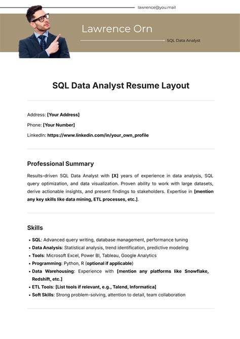 Free Data Analyst Resume Templates To Edit Online And Download