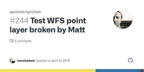 Test Wfs Point Layer Broken By Matt · Issue 244 · Qgis2webqgis2web