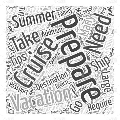 夏天 词云 忠告 单词 易接近性 电子邮件 文字 度假 准备 取得