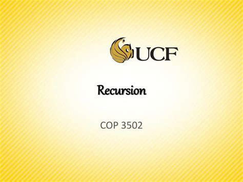 Ppt Recursion Powerpoint Presentation Free Download Id4886332