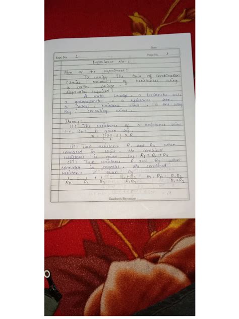 Physics Practical Class 12th An College Pdf