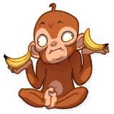 Best Monkey Telegram Stickers