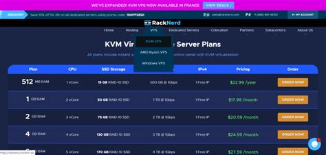 Racknerd Reliable Hosting Services Top 10 List Of The Best Product