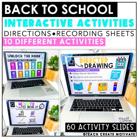 Back To School Activities For Community Building Teach Create Motivate Back To School Activities For Community Building Teach Create Motivate