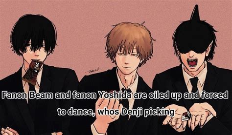 I Think The Gay Chainsaw Man Fandons Slowly Winning Me Over Team Man Chainsaw Romcom