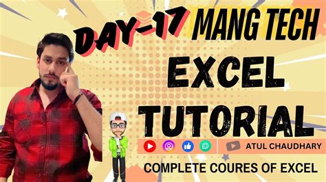 Excel 🔥developer Tab Complete Tutorial In Hindi Day 17 Macros Record Macros Add Ins