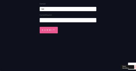 react hook form get started forked codesandbox