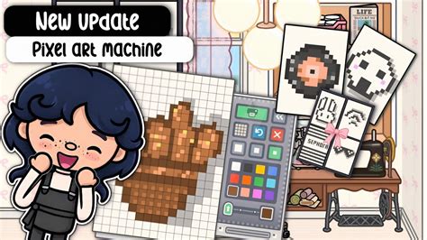 New Update Pixel Art Machine Toca Boca Review Mine Voiced