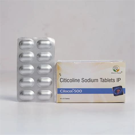 Citicoline Sodium Tablets Ip 500 Mg At ₹ 520strip Strocit Plus