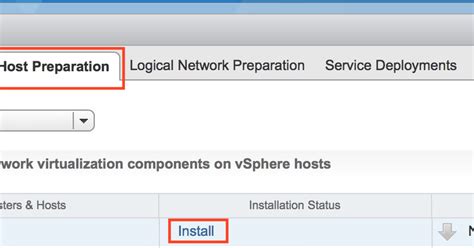 living in the cloud cadence nsx host preparation not ready