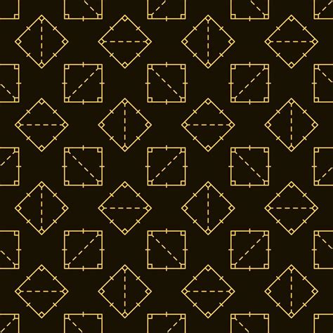 Geometry And Math Education Concept Vector Linear Seamless Pattern With