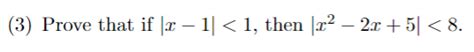 Solved 3 Prove That If X1