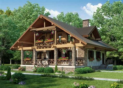 Къща стил в селска къща