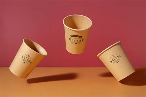 Premium Psd Biodegradable And Eco Friendly Dinnerware Mock Up