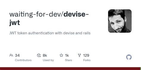 GitHub Waiting For Dev Devise Jwt JWT Token Authentication With