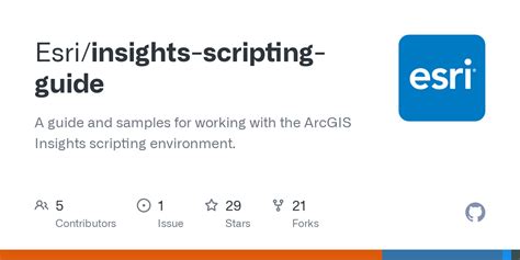 Github Esriinsights Scripting Guide A Guide And Samples For Working With The Arcgis Insights