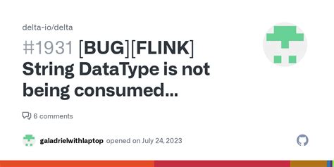 Bug Flink String Datatype Is Not Being Consumed Properly For Delta Flink While Partitioning