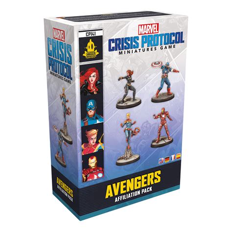 Marvel Crisis Protocol Avengers Affiliation Pack Asmodee Deutschland