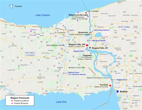 Niagara On The Lake Canada Map
