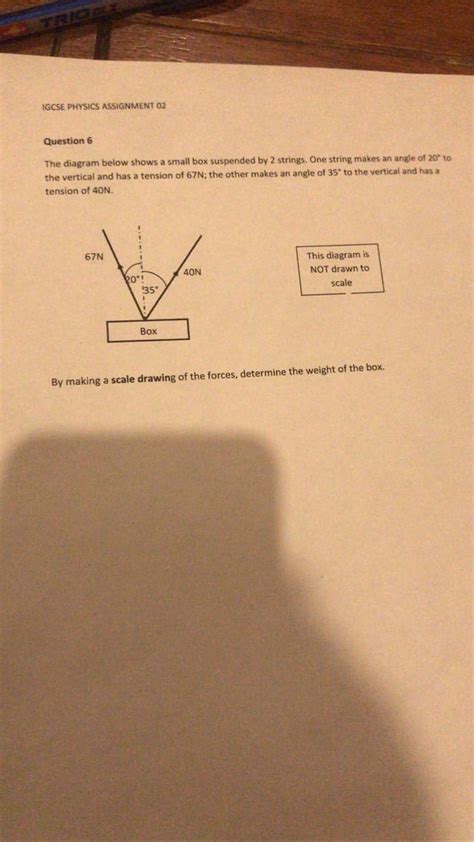 Im Completely Stuck I Have No Idea How To Solve This Can Anyone Help R Physicshelp