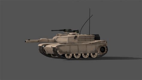 Mini Abrams M1 3d Model By Nehhe [4efa6d5] Sketchfab