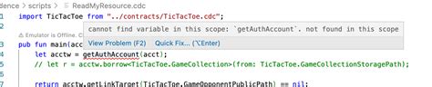 LS GetAuthAccount Is Not Supported Issue Onflow Cadence Tools GitHub