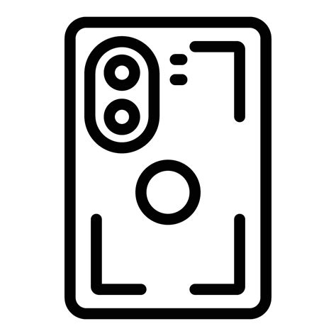 Snapshot Digital Device Icon Outline Vector Capturing Images Gadget Vector Art At Vecteezy