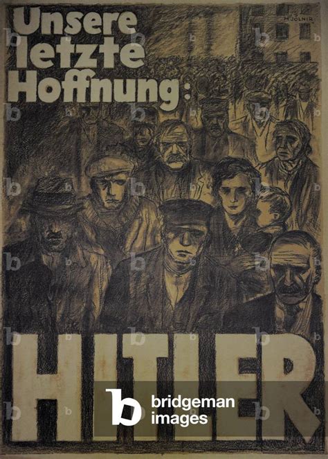 Image Of Nsdap Election Poster April 1932 Germany By German School