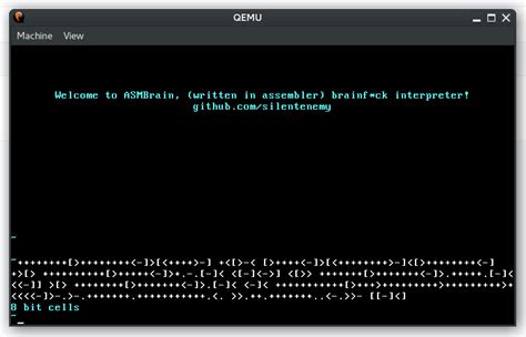 Github Silentenemyasmbrain A Bare Metal Brainfck Interpreter Written In Pure Assembly Language
