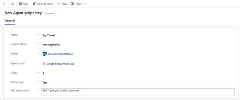 Agent Scripts In Customer Service Workspace Dynamics 365