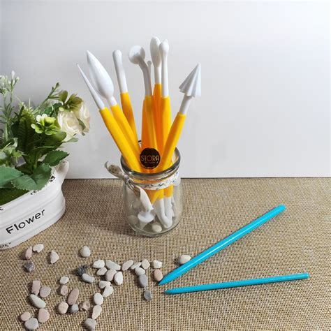 Jual V Tec Clay Knife Plastik Vt 31 Set Isi 10 Vtec Alat Clay