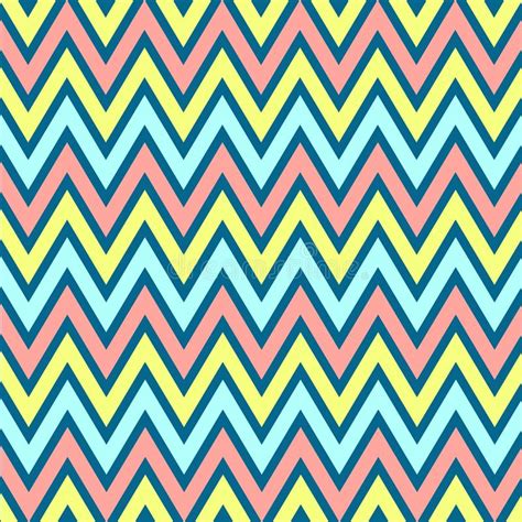 Geometric Seamless Zigzag Pattern Repeated Background Backdrop Or Invitation Card Abstract