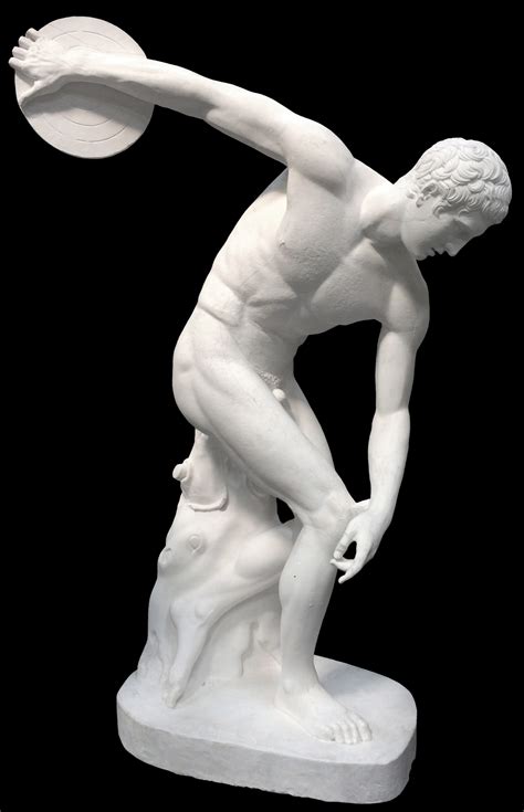 Mus E Du Louvre Le Discobole De Myron Un Symbole Olympique