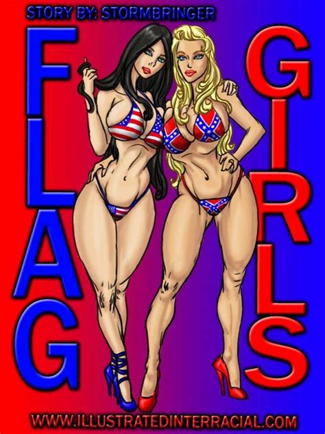 Illustratedinterracial Flag Girls Updated XXXComics Org