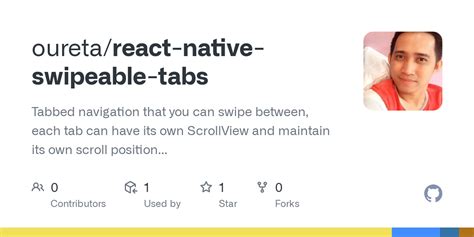github oureta react native swipeable tabs tabbed navigation that you